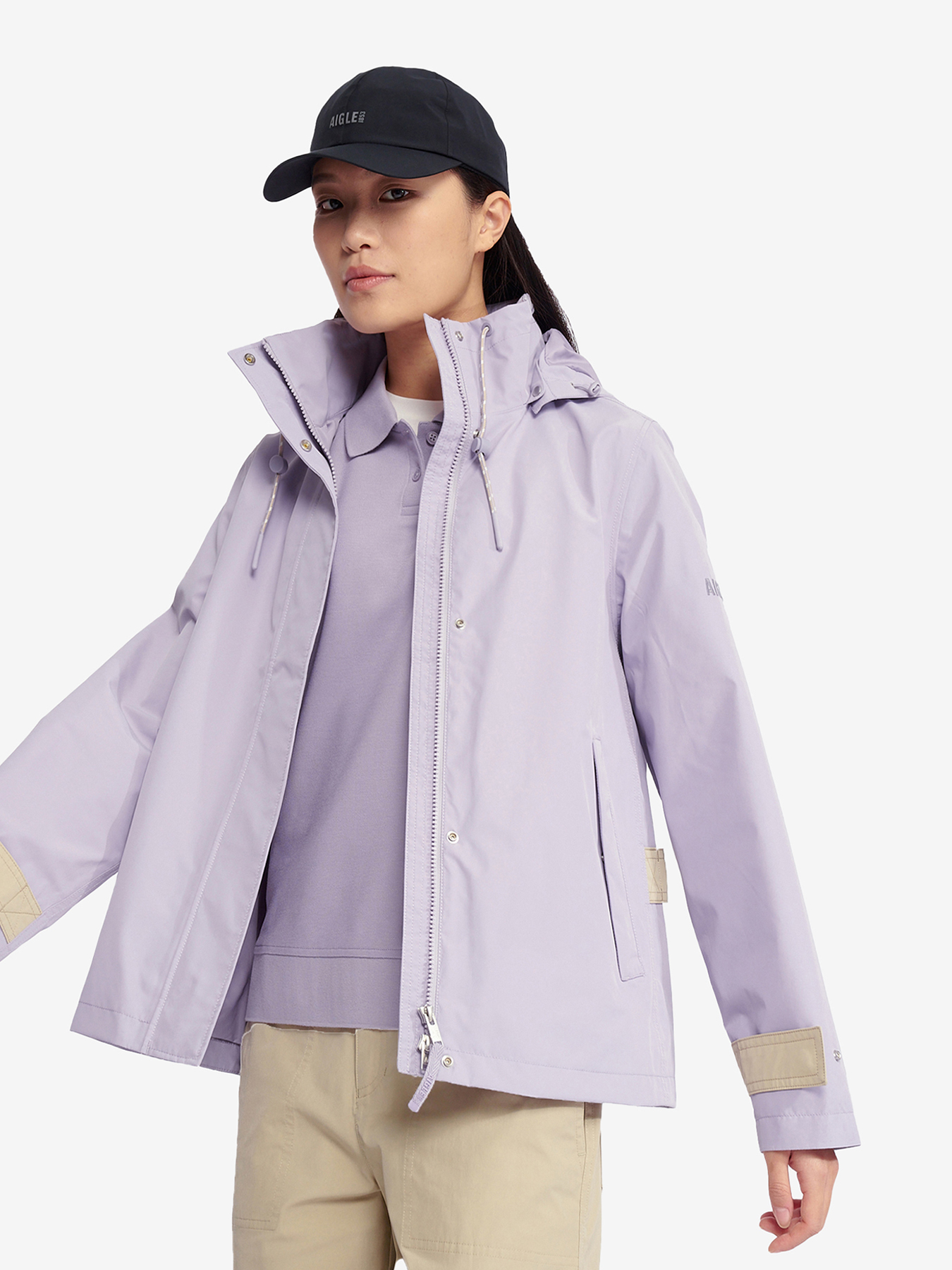 WOMEN GTX 2LCLEAN JACKET DETACH HOOD | 에이글