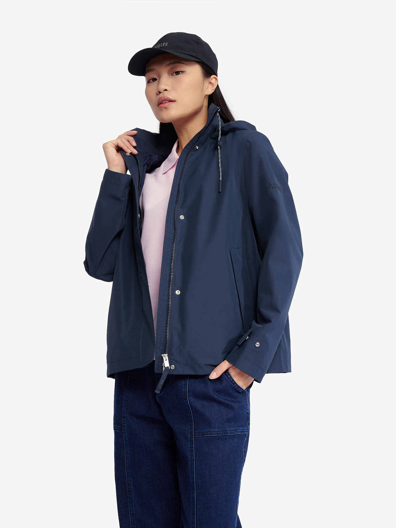 WOMEN GTX 2LCLEAN JACKET DETACH HOOD | 에이글