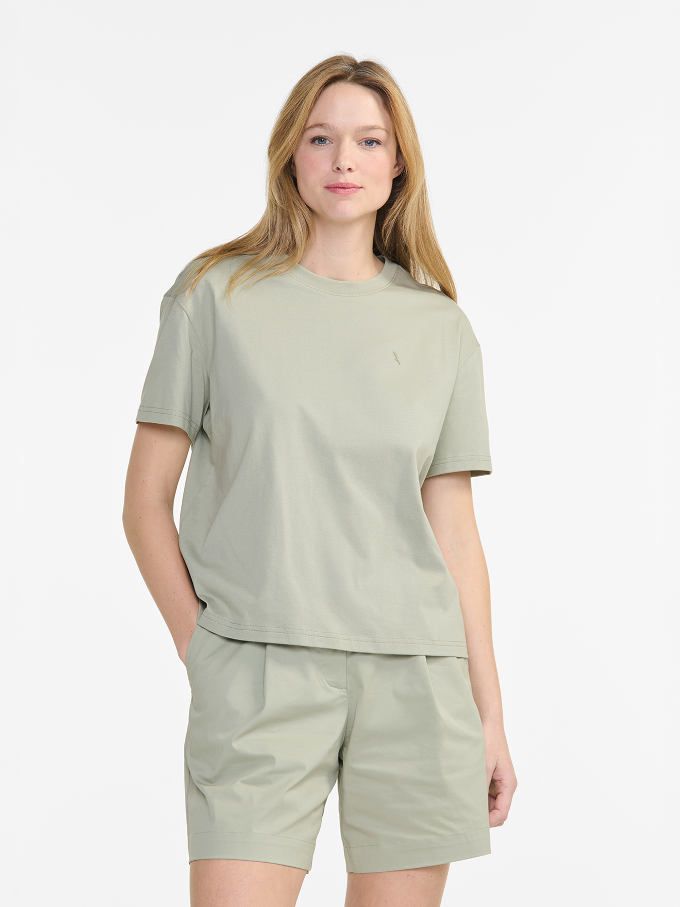 SHORT SLEEVES DFT® T-SHIRT AND ANTI-BACTERIAL(Slim fit) | 에이글